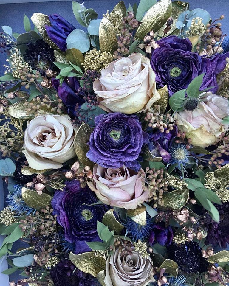 Preserved Flowers in Boxed Frame • Flower Gardens Leeds ¦ Florist in ...